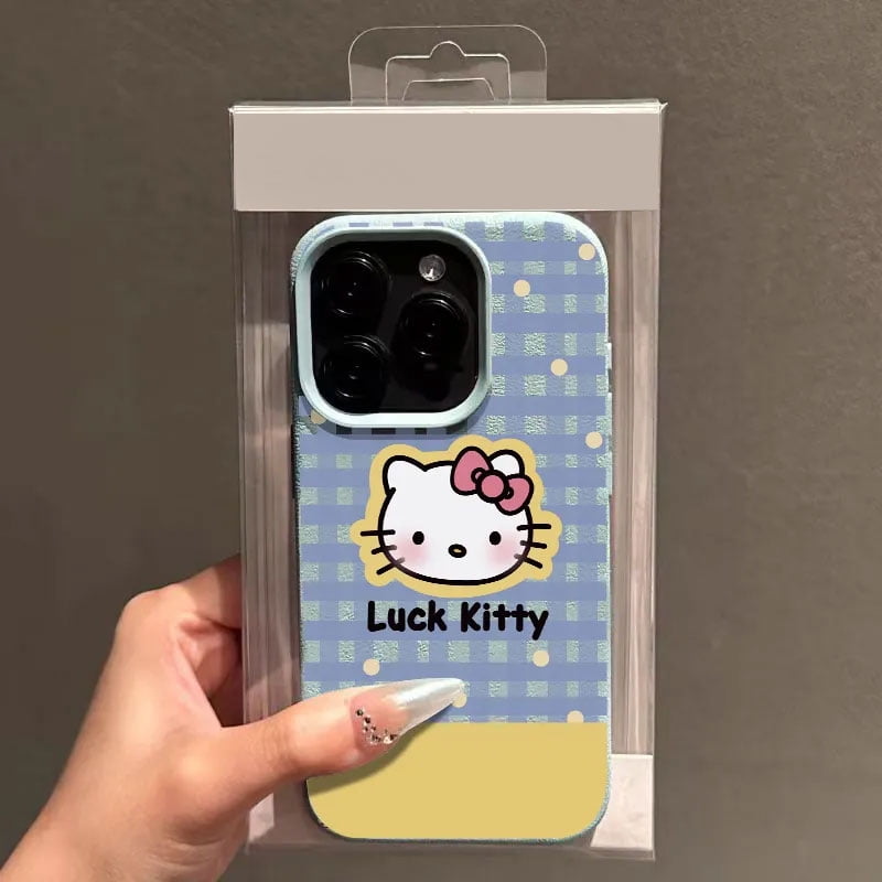 Lovely Cute Head Hello Kitty Phone Case For iPhone 16 Pro Max 15 14 PLUS 13 12 11 Y2K Stars ...
