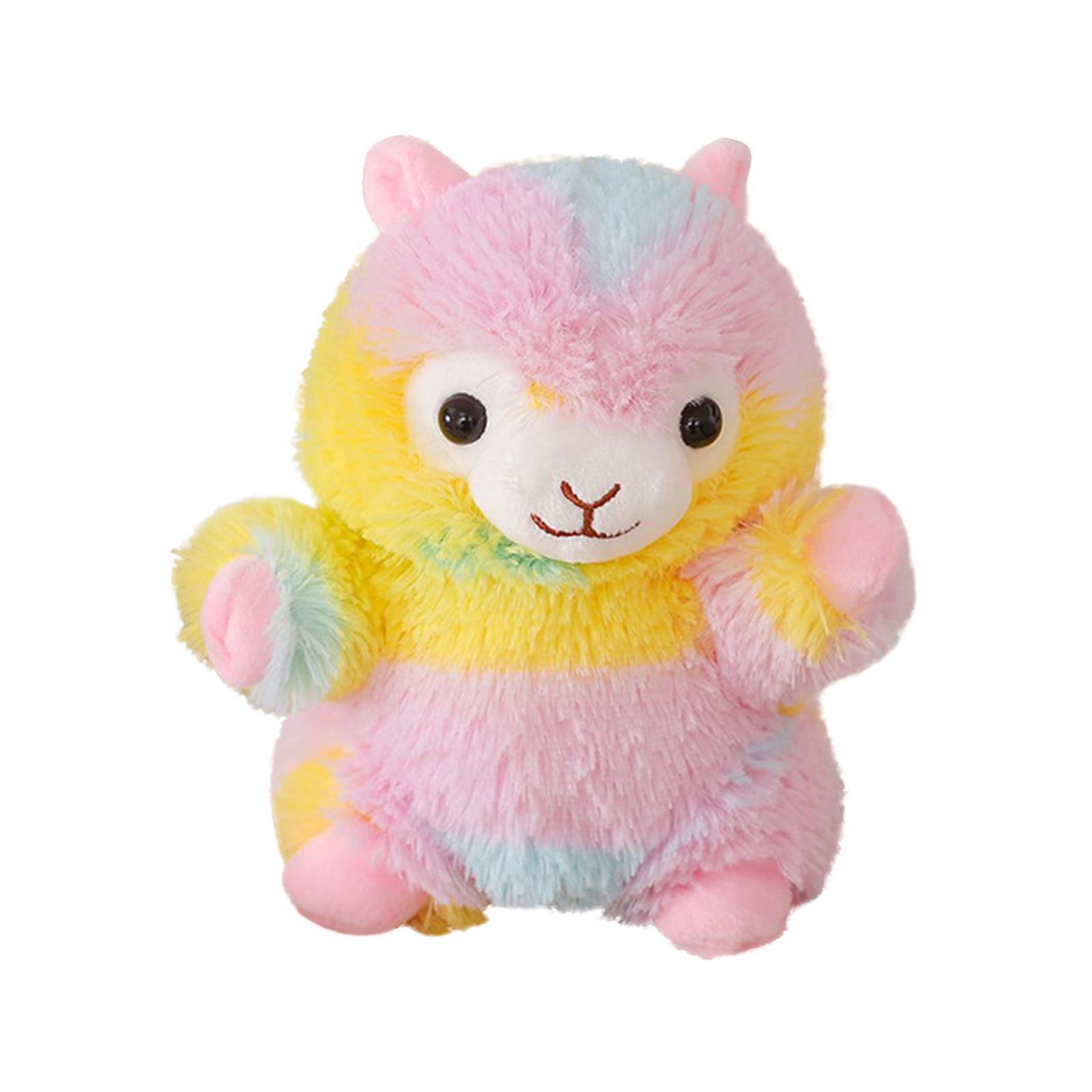 Lovely Dinosaur Hand Puppet Toy, Rainbow Llama, Lion, Cat, and Animal ...