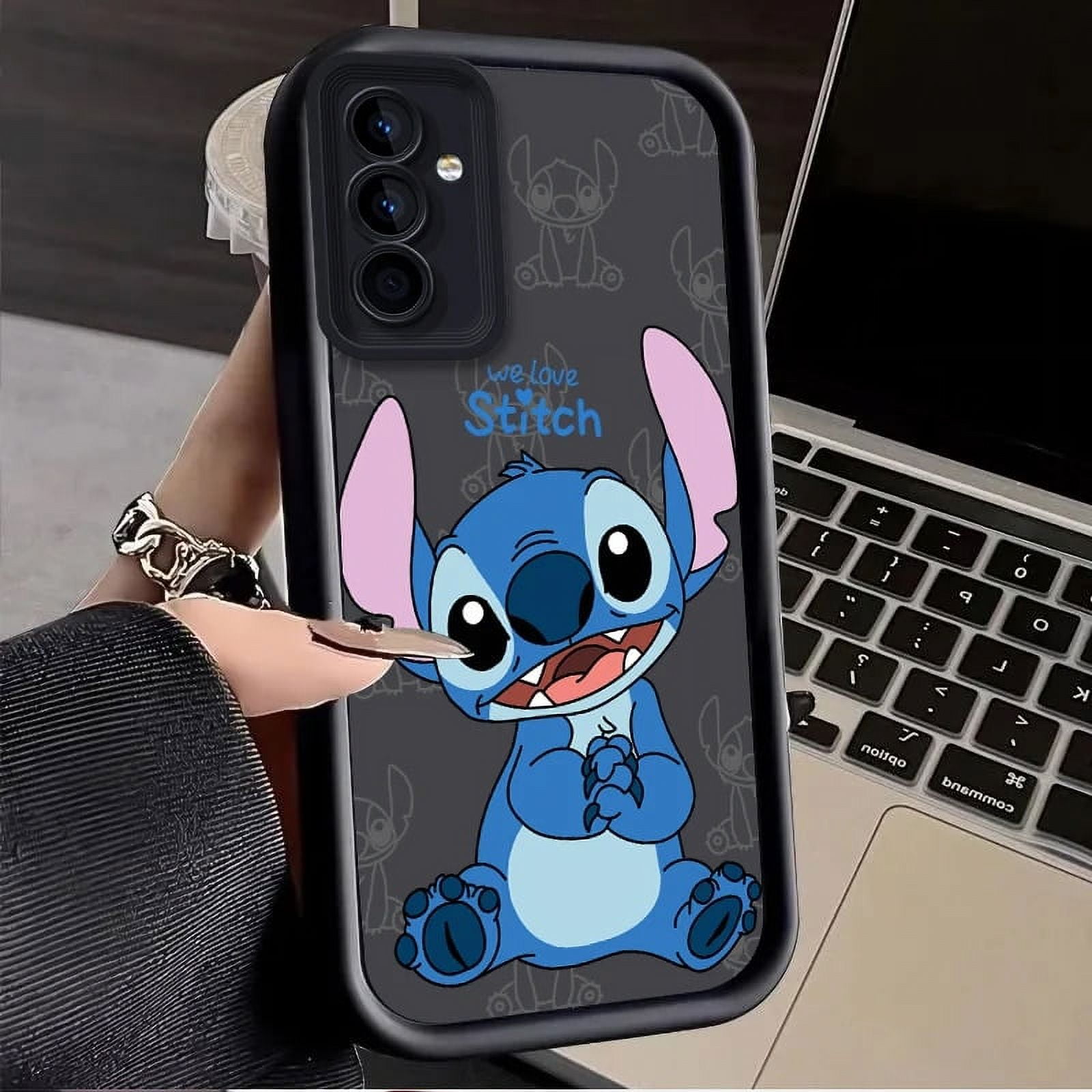 Lovely Disney Stitch Case for Samsung Galaxy S24 S23 S22 S21 Ultra Plus ...