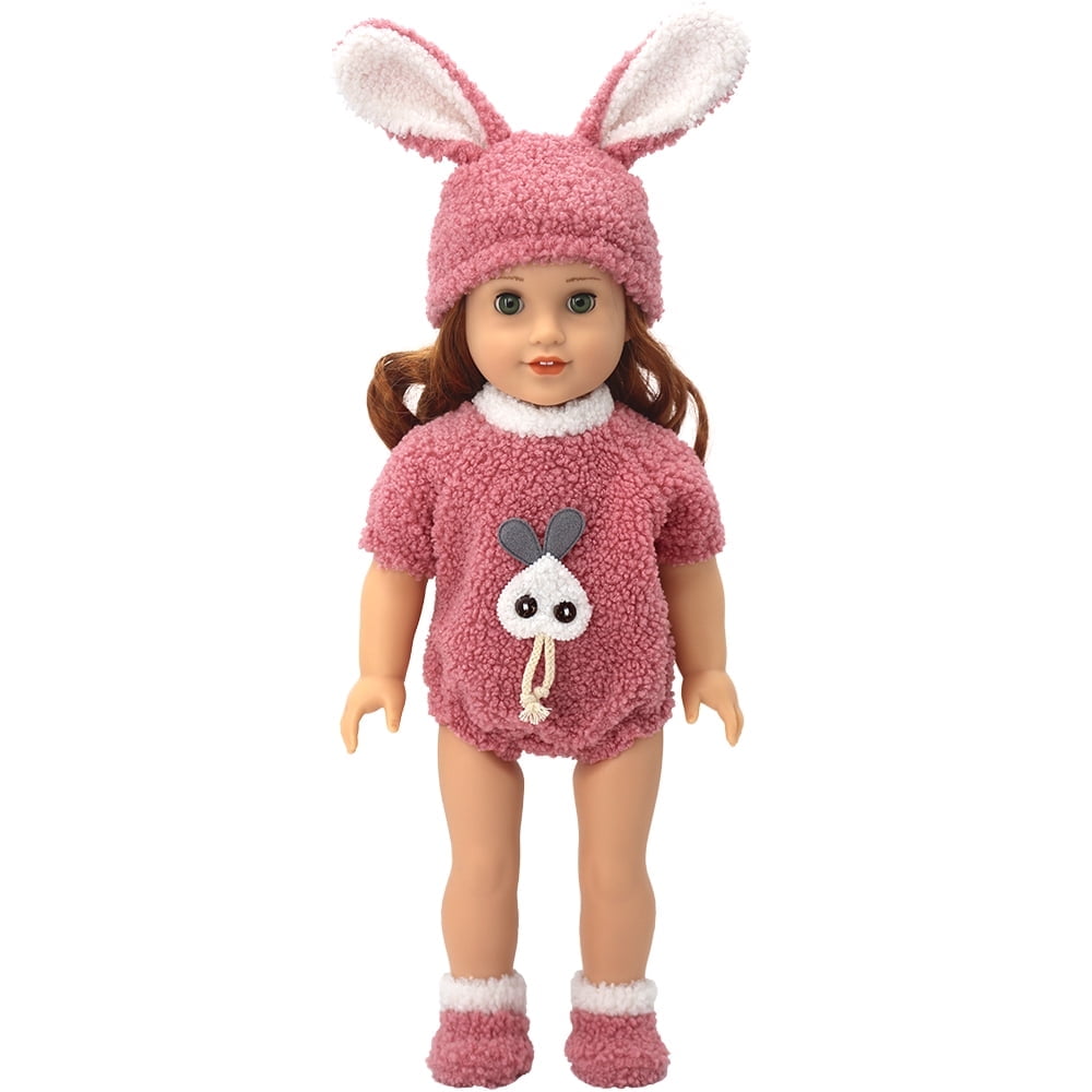 Lovely Doll Costumes Rabbit Dress Up for 18 inches Dolls - Walmart.com