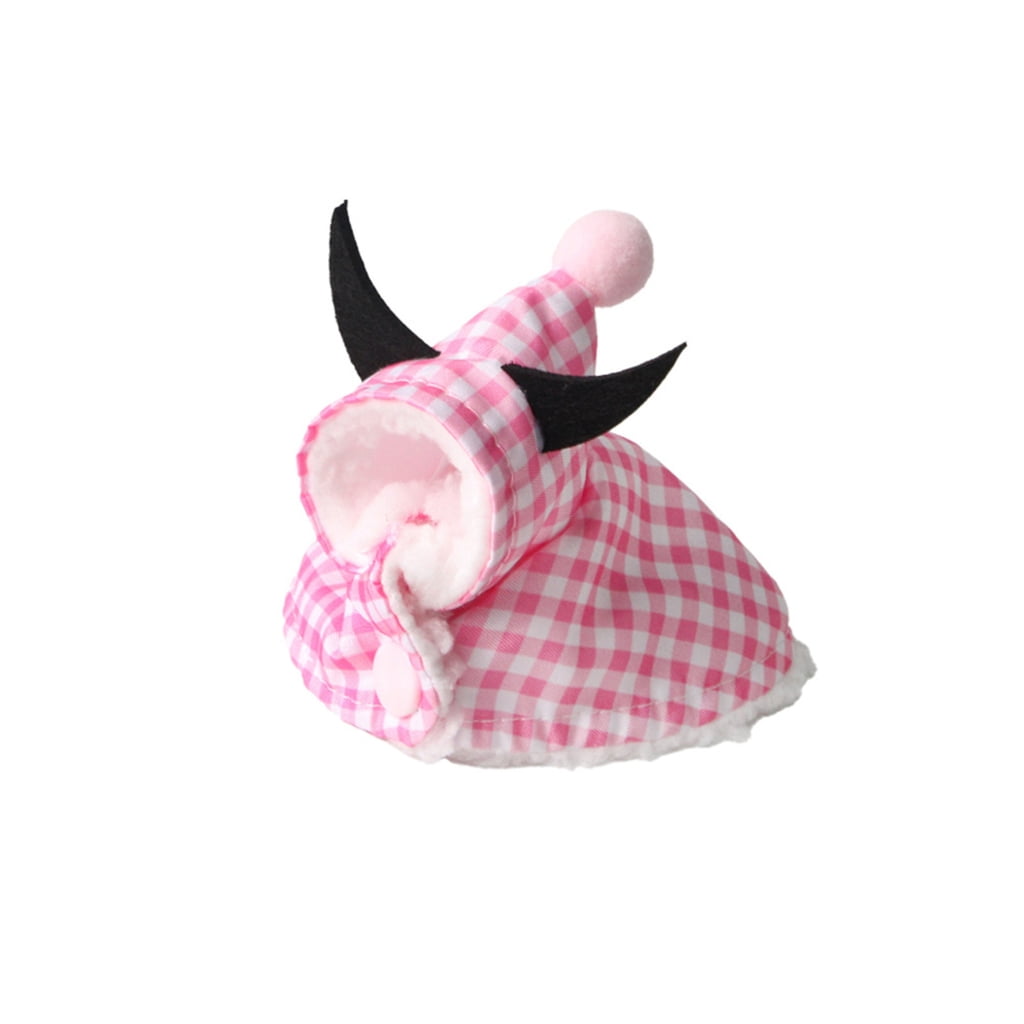 Lovely Horned Capes for Pet Bird Plush Lining Costume Cloak for ...