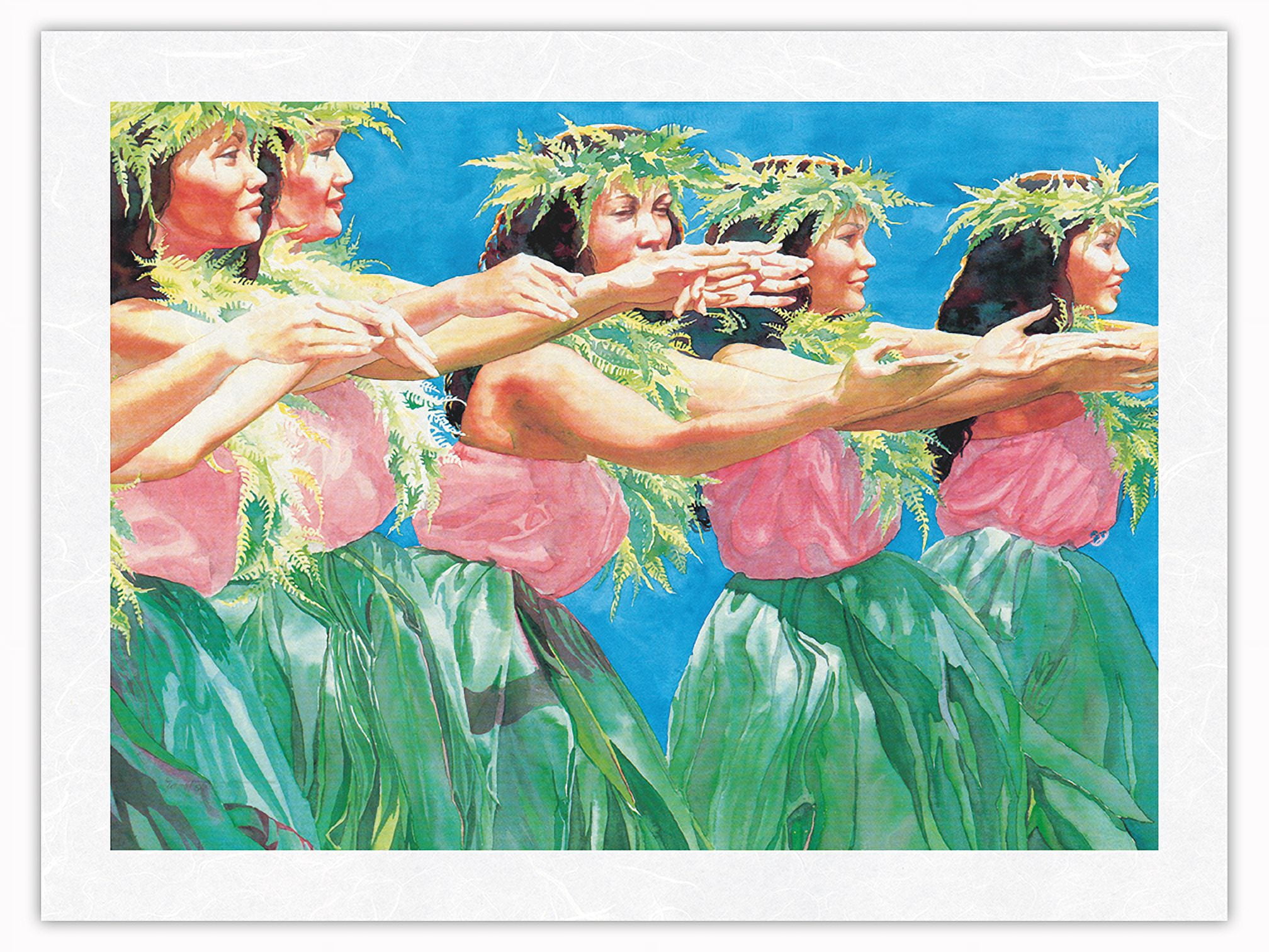 Lovely Hula Hands (Nā Lima Hula Nohea) - Hawaiian Dancers - From an ...