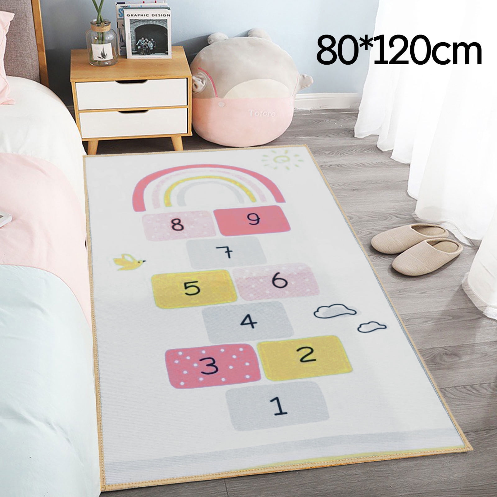 Lovely Jumping House Carpet Slip Mat Children Play Climbing Mat ...