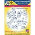 Aunt Martha's Hot Iron Embroidery Transfer - Lovely Ladybugs Pattern ...