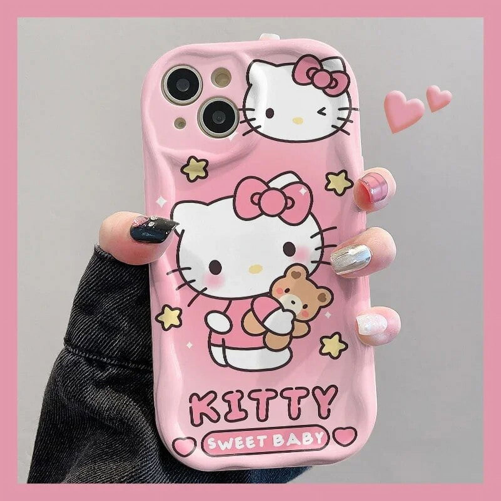 Lovely Lil' hellokitty wave phone case for iPhone 15 14 11 pro Max 13 ...