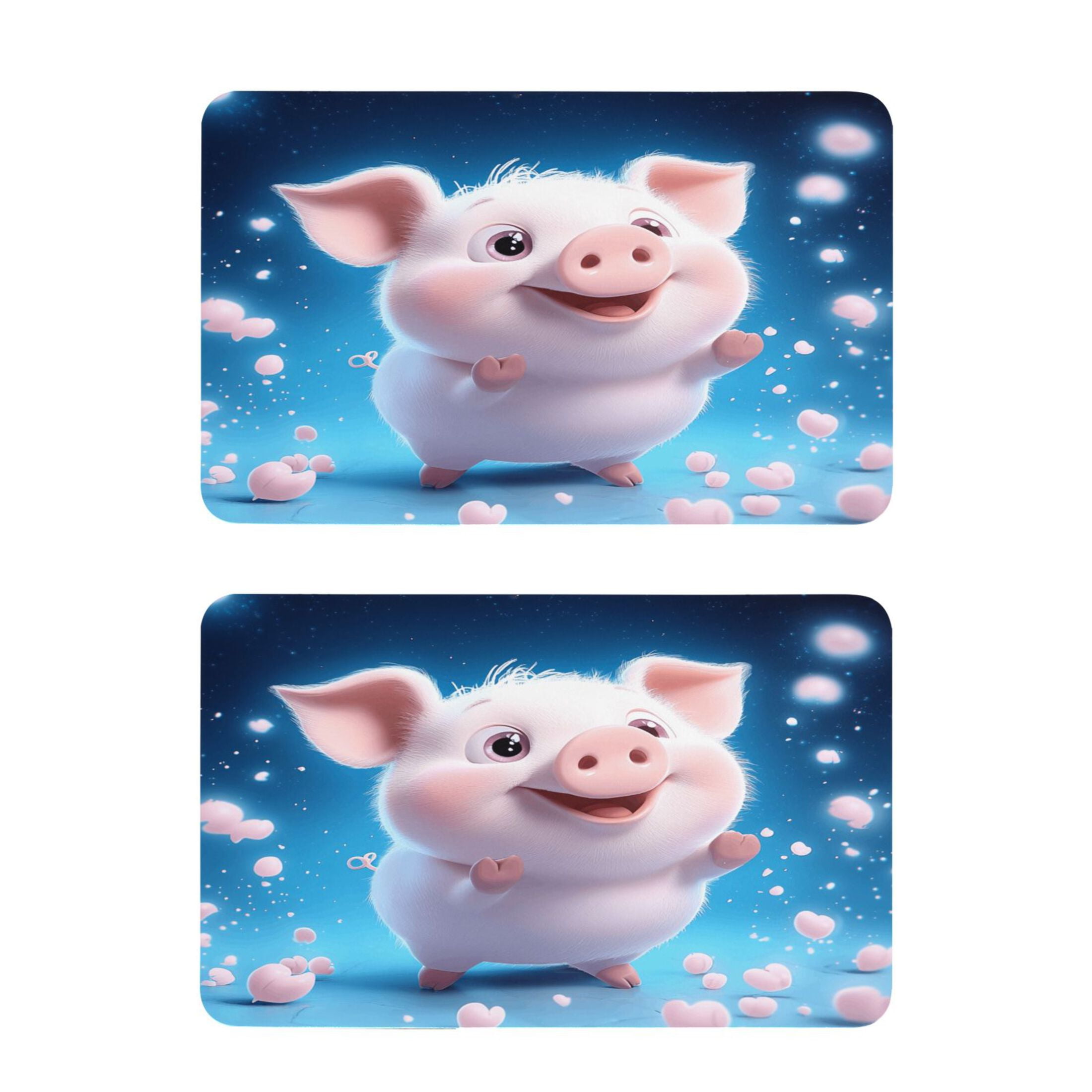 Lovely Pig and Petals Strong Fridge Magnets Refrigerator Magnets ...