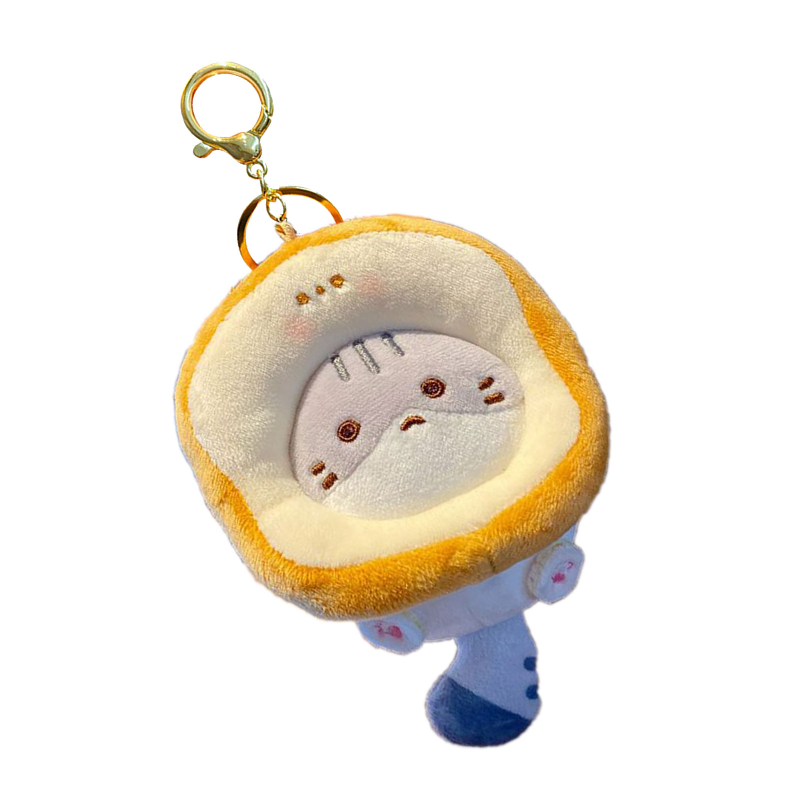 Lovely Plush Cats Keychain Cartoon Cats Bag Charm Bag Ornament for Girl ...