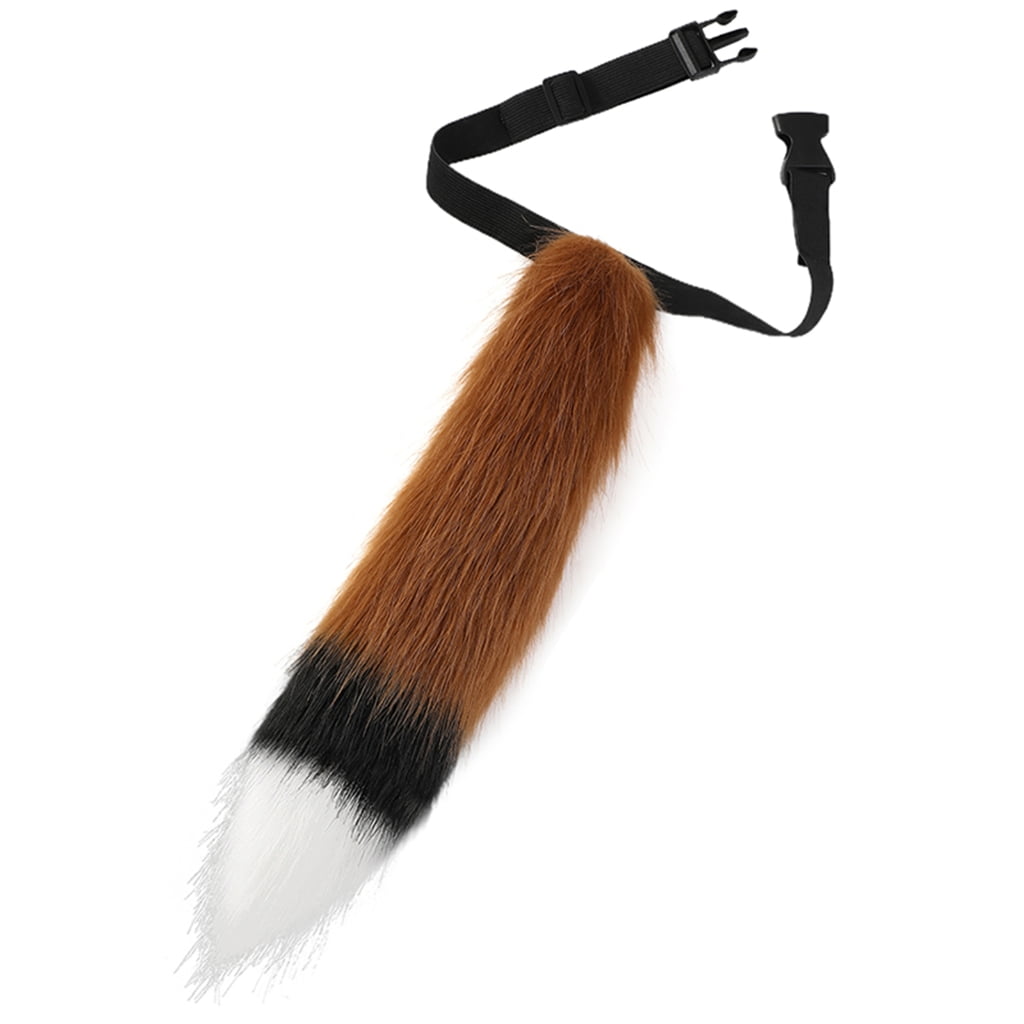 Lovely Plush Tail Tail Foxes Tail for Christmas Carnival Party ...