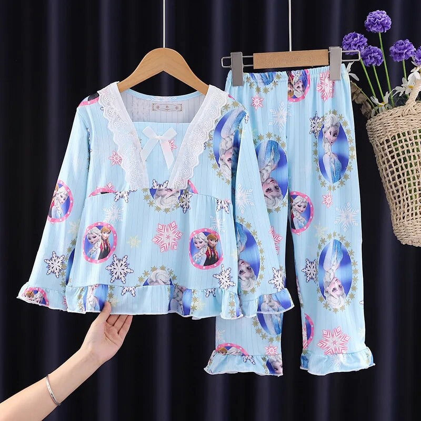 Lovely Sanrio Print Pajamas Cartoon Hello Kitty My Melody Kuromi ...