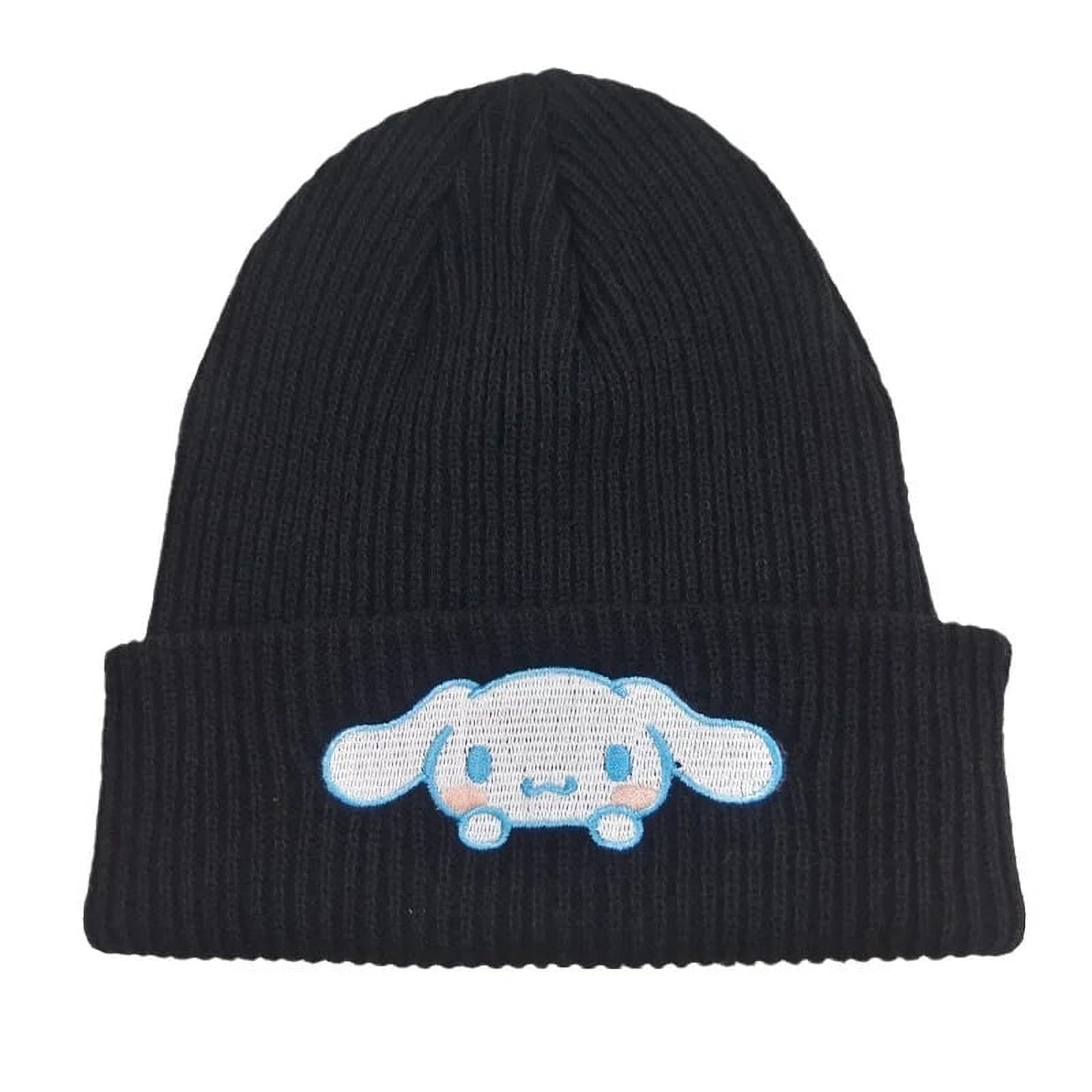 Lovely Sanrio Woolen Hat Cartoon Hello Kitty Cinnamoroll Kuromi Melody ...