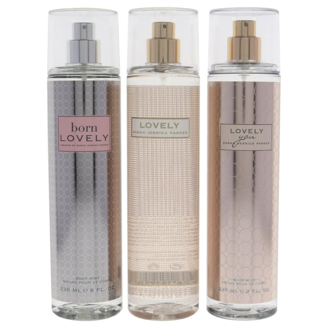 Lovely Set by Sarah Jessica Parker for Women - 3 Pc Gift Set 8oz Lovely ...