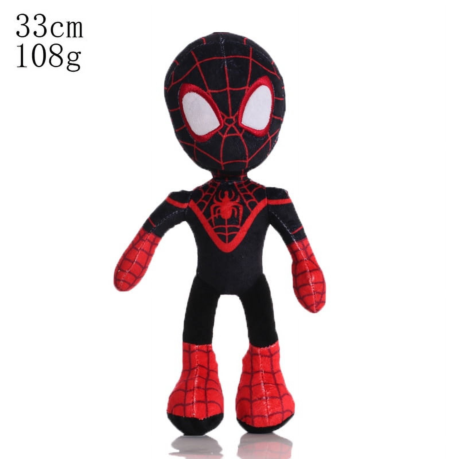 Lovely Spiderman plush toy 9” Q version of the Black Spider-man ...