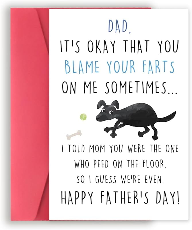 Lovely Taco Father's Day Card for Dad, Funny Fathers Day Gift for ...