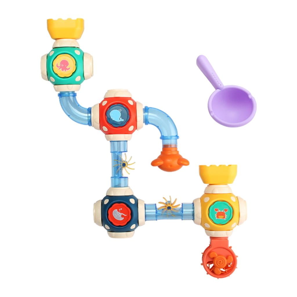 Lovely Toys DIY Pipes Tubes Bath Waterfall Toys Shower Water Games ...