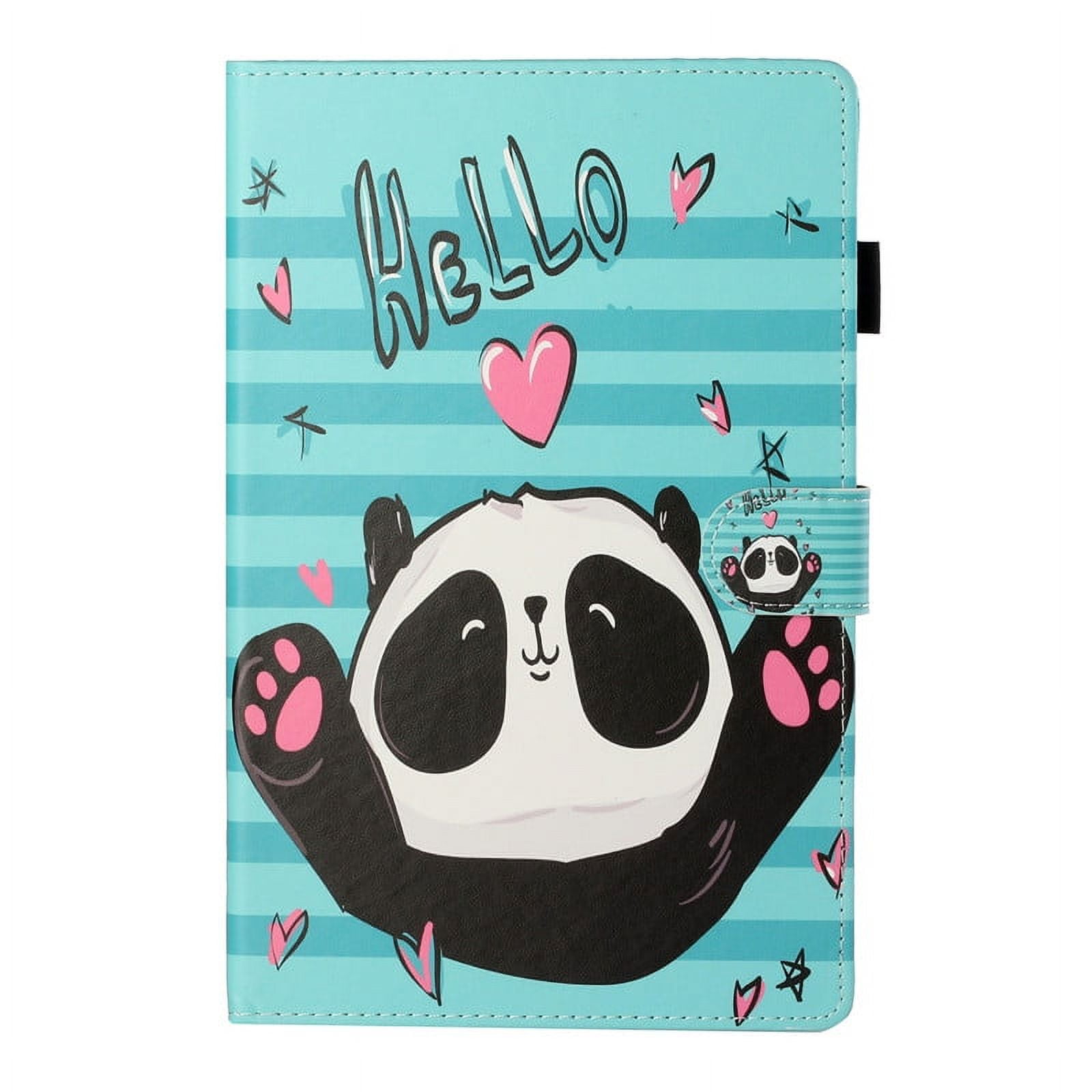 Lovely Unicorn Cat Panda Tablet Cover For iPad 10.2 9.7 Case Wallet ...