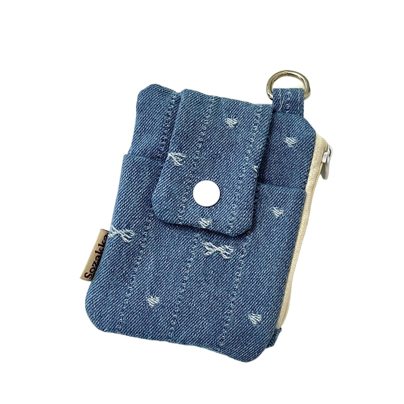 Lovely Wallet Star Coin Purse Bows Change Bag Card Bag Card Storage ...