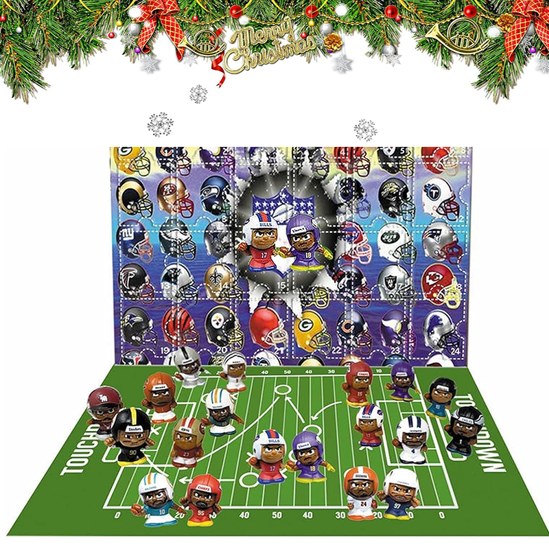 Lovely and interesting football characters 24-day Christmas calendar ...
