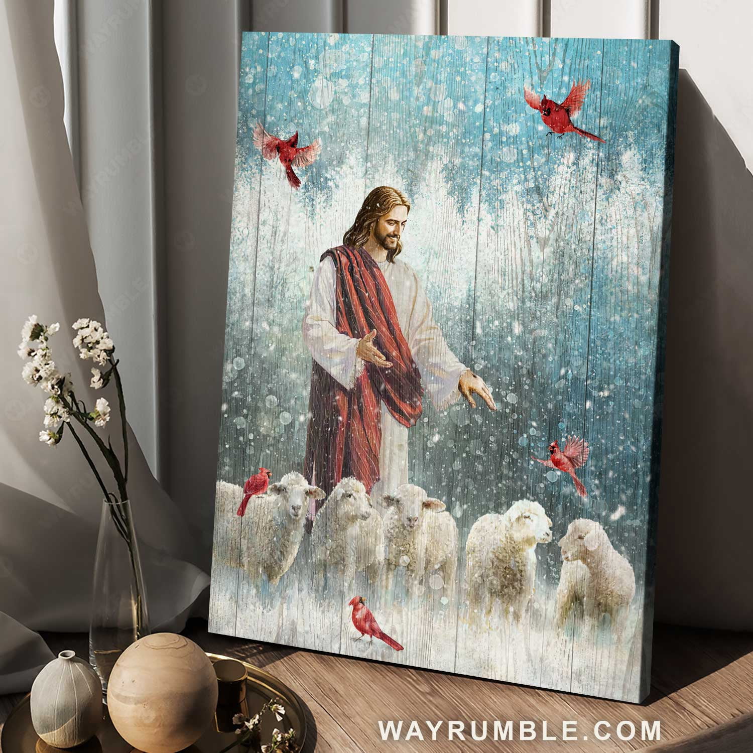 Lovely lamb, Walking with Jesus, Beautiful cardinal, Blue forest ...