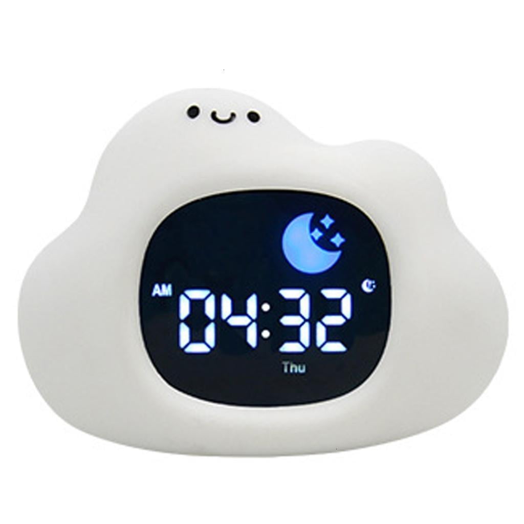 LovelyAn1ma1Shape Kids Alarm Clock Touch Activated Night Light For ...