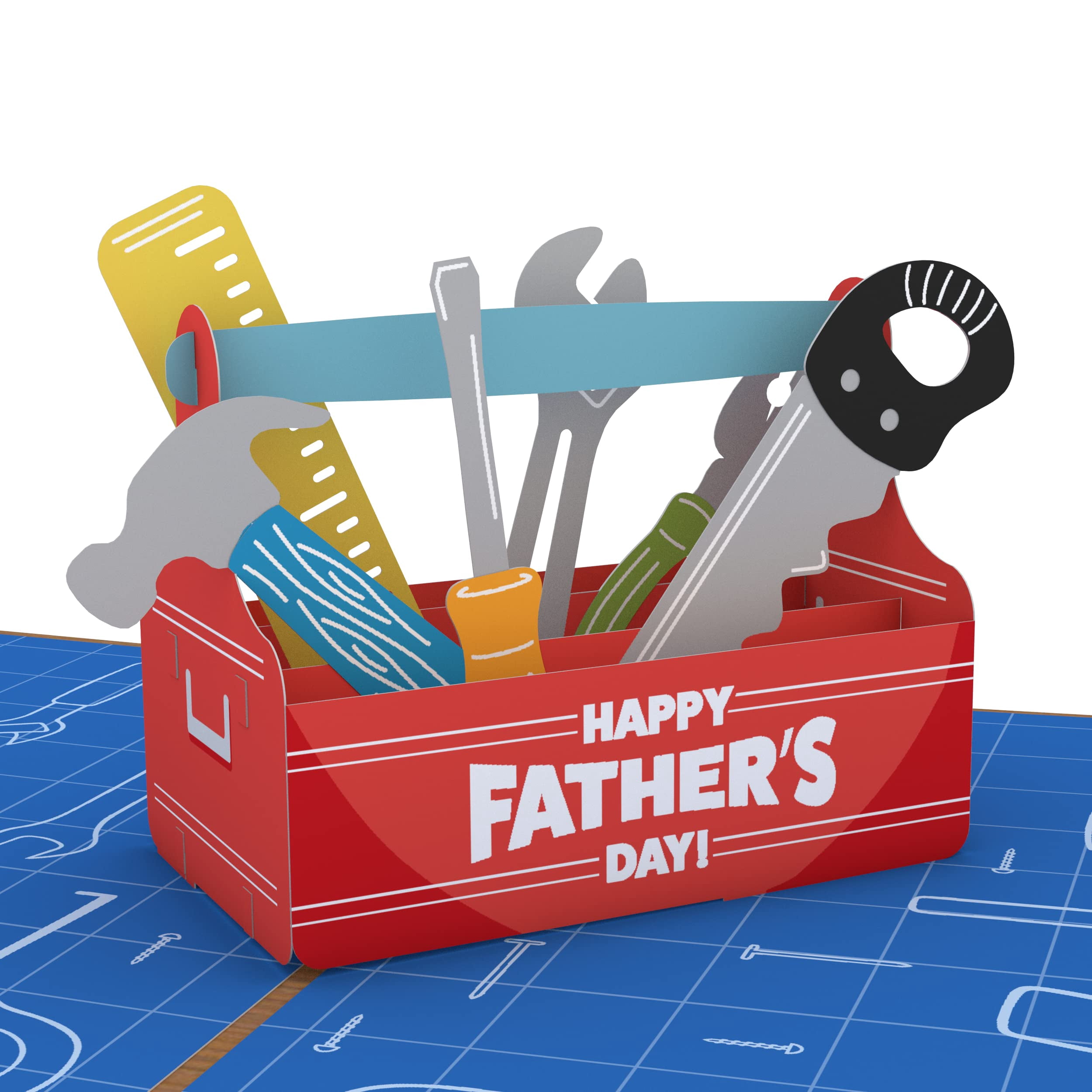 Lovepop Fatherâ€™s Day Toolbox Pop-Up Card â€“ Fatherâ€™s Day Card â ...