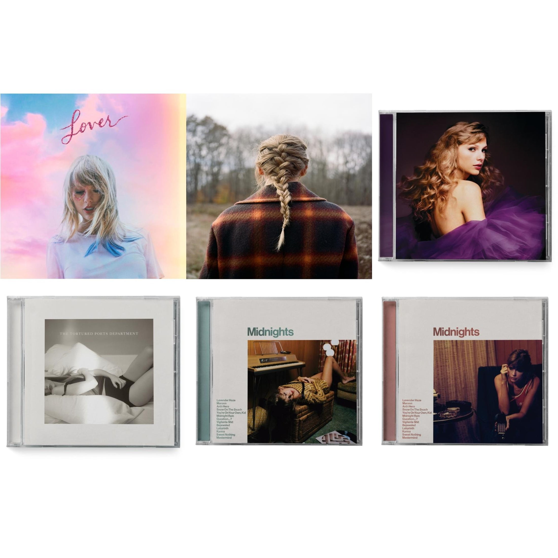 Lover (Deluxe) (Version 1) & Evermore (X) & Speak Now (Taylor's Version ...