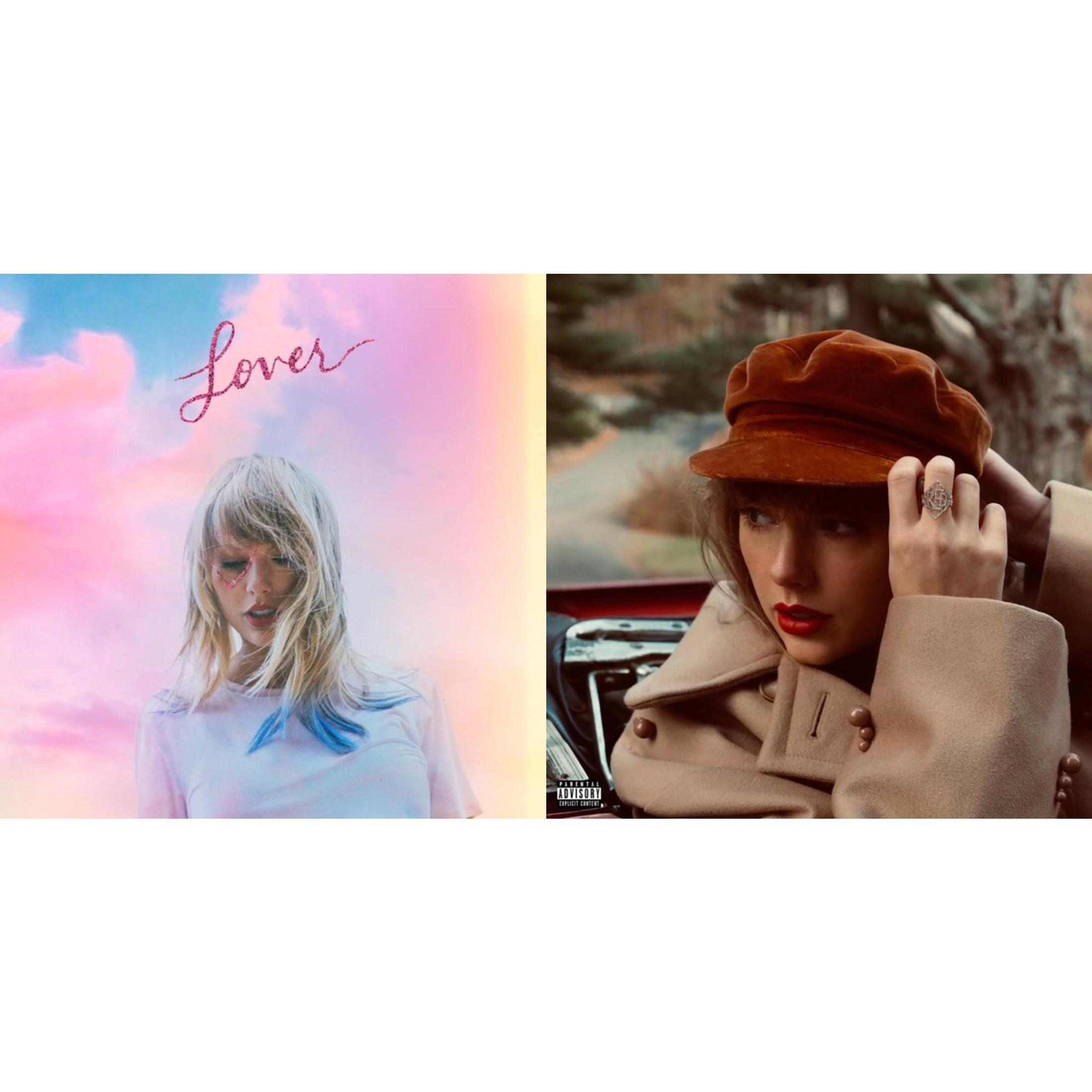 Lover (Deluxe) (Version 1) & Red (Taylor's Version) (Edited) (2CD ...