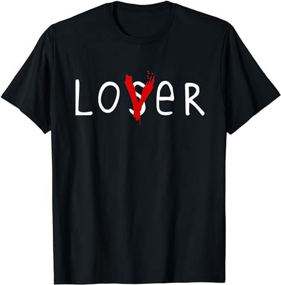 Lover Loser TShirt - Halloween Tee - Horror Club - Walmart.com