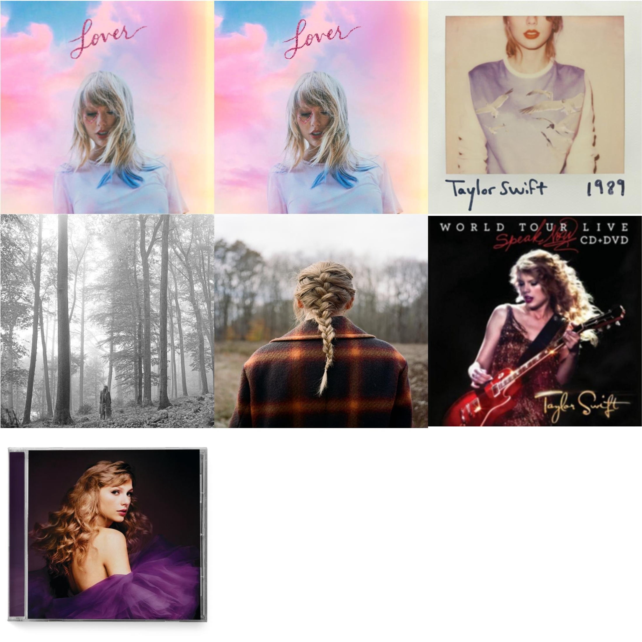 Lover & Lover (Deluxe) (Version 1) & 1989 & Folklore (Edited ...