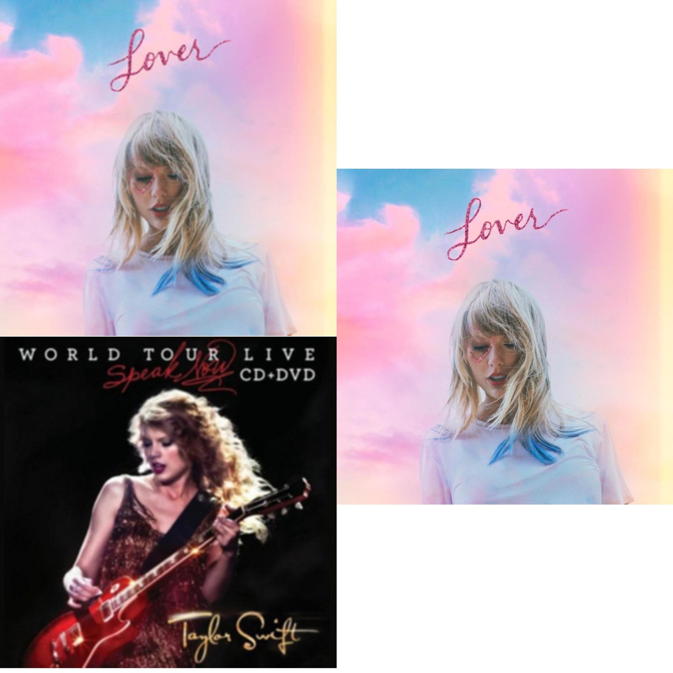 Lover & Speak Now World Tour Live (CD/DVD) & Lover (Deluxe) (Version 2 ...