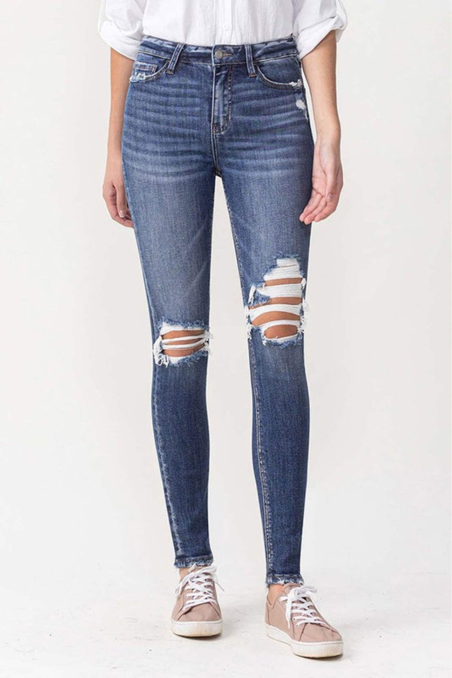 Lovervet Hayden Full Size High Rise Skinny - Walmart.com