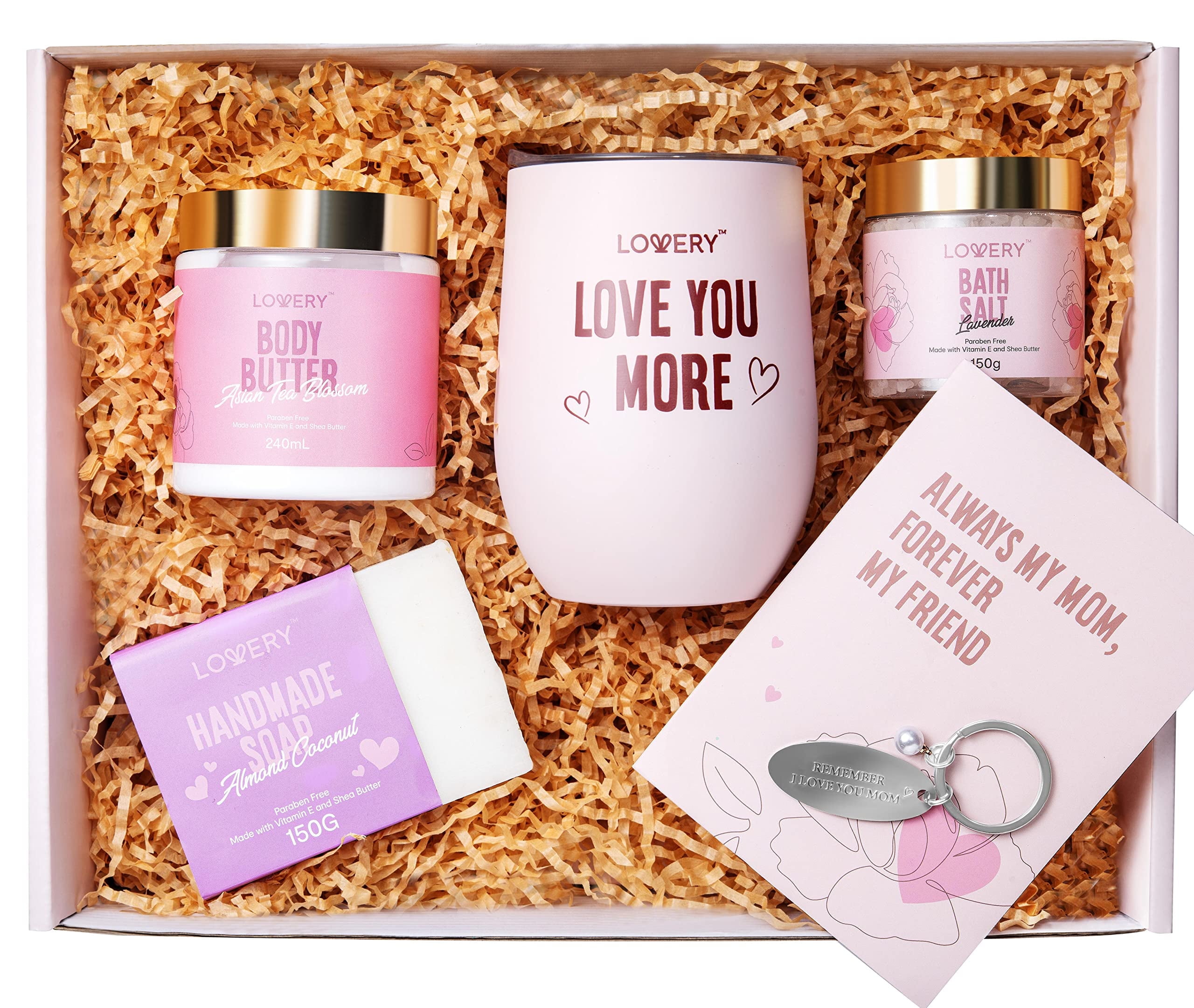 Customer reviews for Lovery 7-Piece Mom Care Package Personal, Home Spa, and Aromatherapy Gift ...