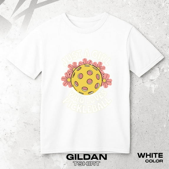 Loves Pickleball T-shirt with Funny Paddle Sport Hobby Retro Player Theme, up to size 5XL ...