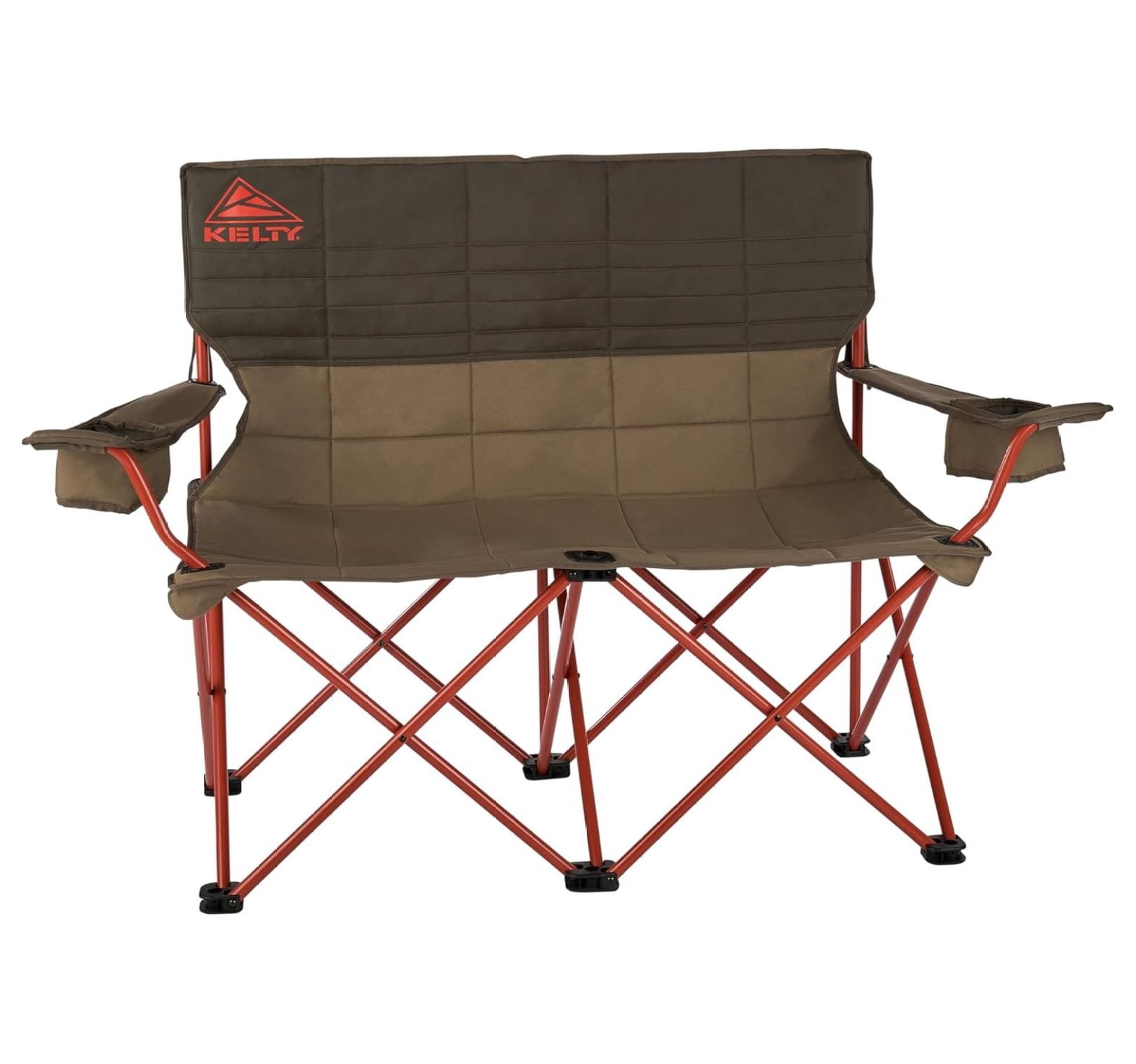 Loveseat 2-Person Oversized Camping Chair – Folding Heavy Duty Double ...