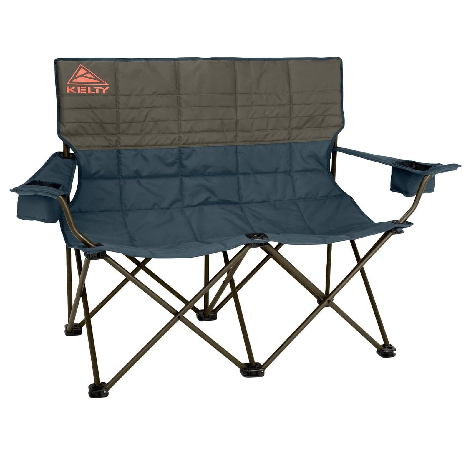 Loveseat 2-Person Oversized Camping Chair – Folding Heavy Duty Double ...