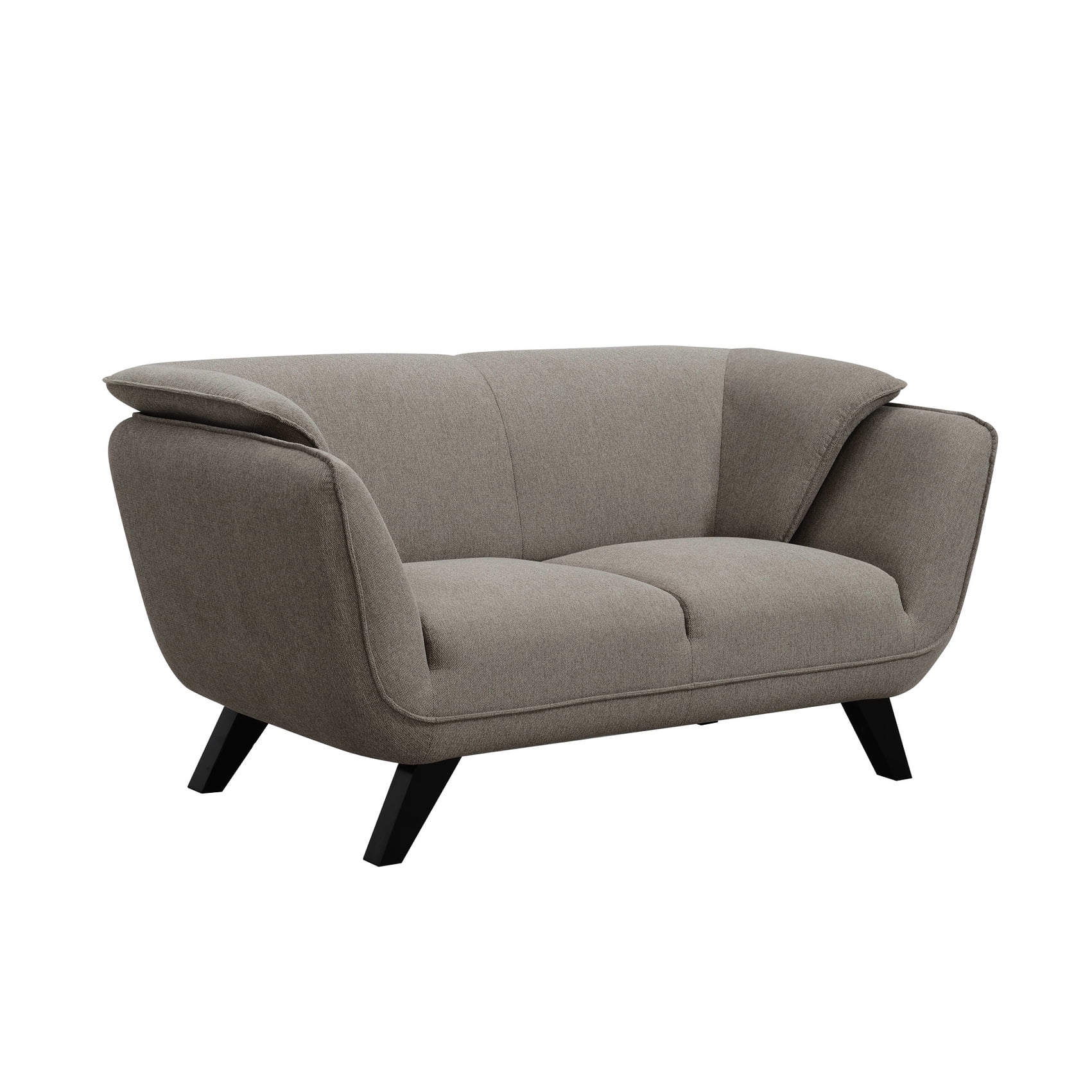 Loveseat | Pocket Coil Seating for Comfortable Extended Sitting | Linen ...