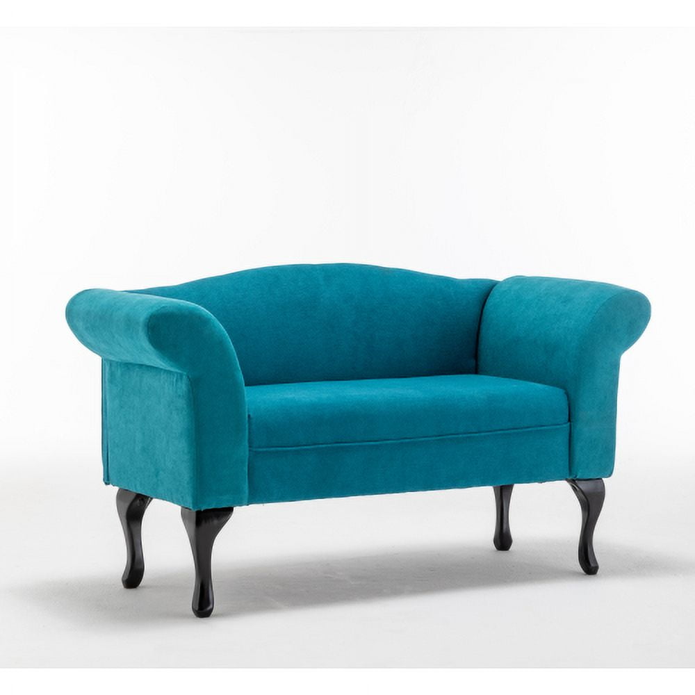 Loveseat Two Seat Upholstered Sofa Couch, Fabric Contemporary Modern ...