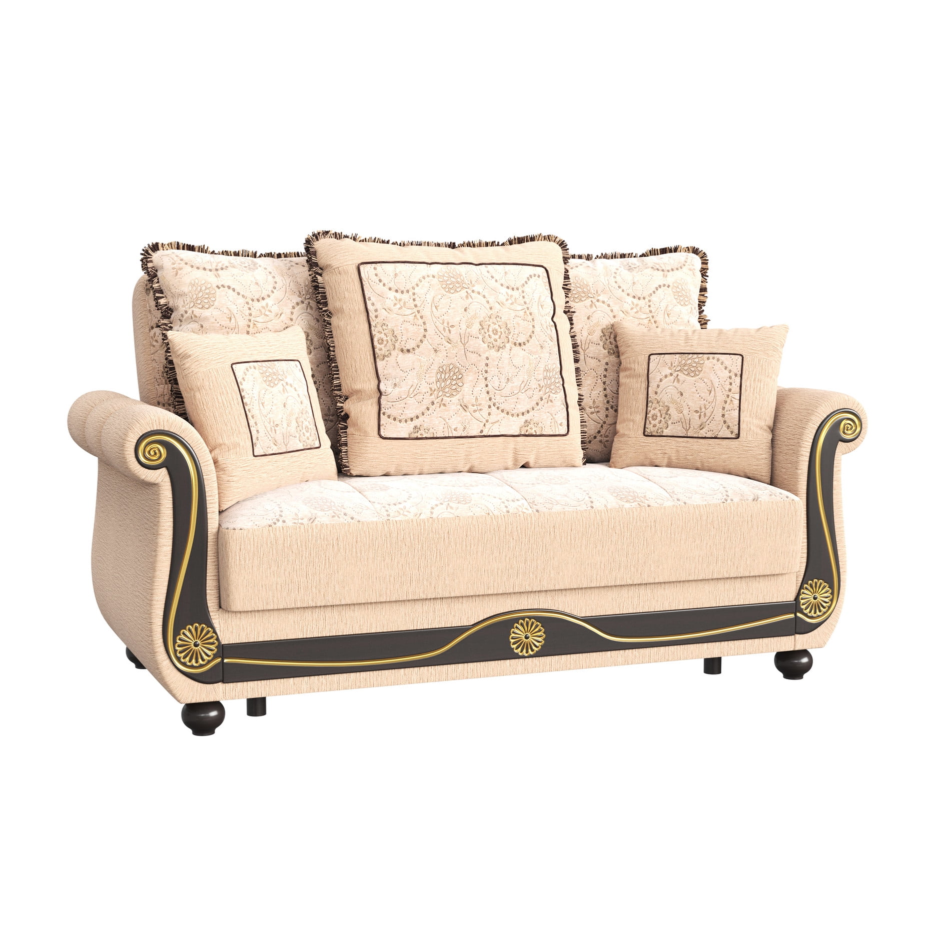Loveseat with Storage Function | Quick Conversion, Ideal for Living ...