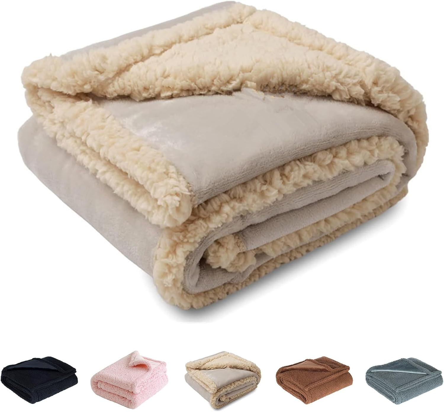 Loveshield Blanket Waterproof Luxury Fuzzy Soft Anti-Static Microfiber ...