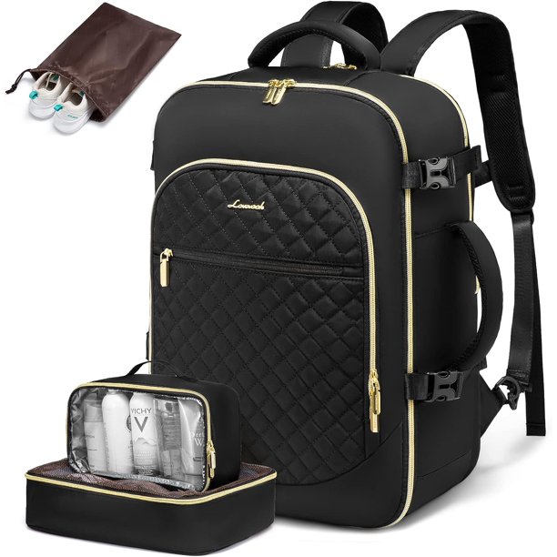 Lovevook Carry-on Luggage Backpack,Waterproof Travel Laptop Backpack ...