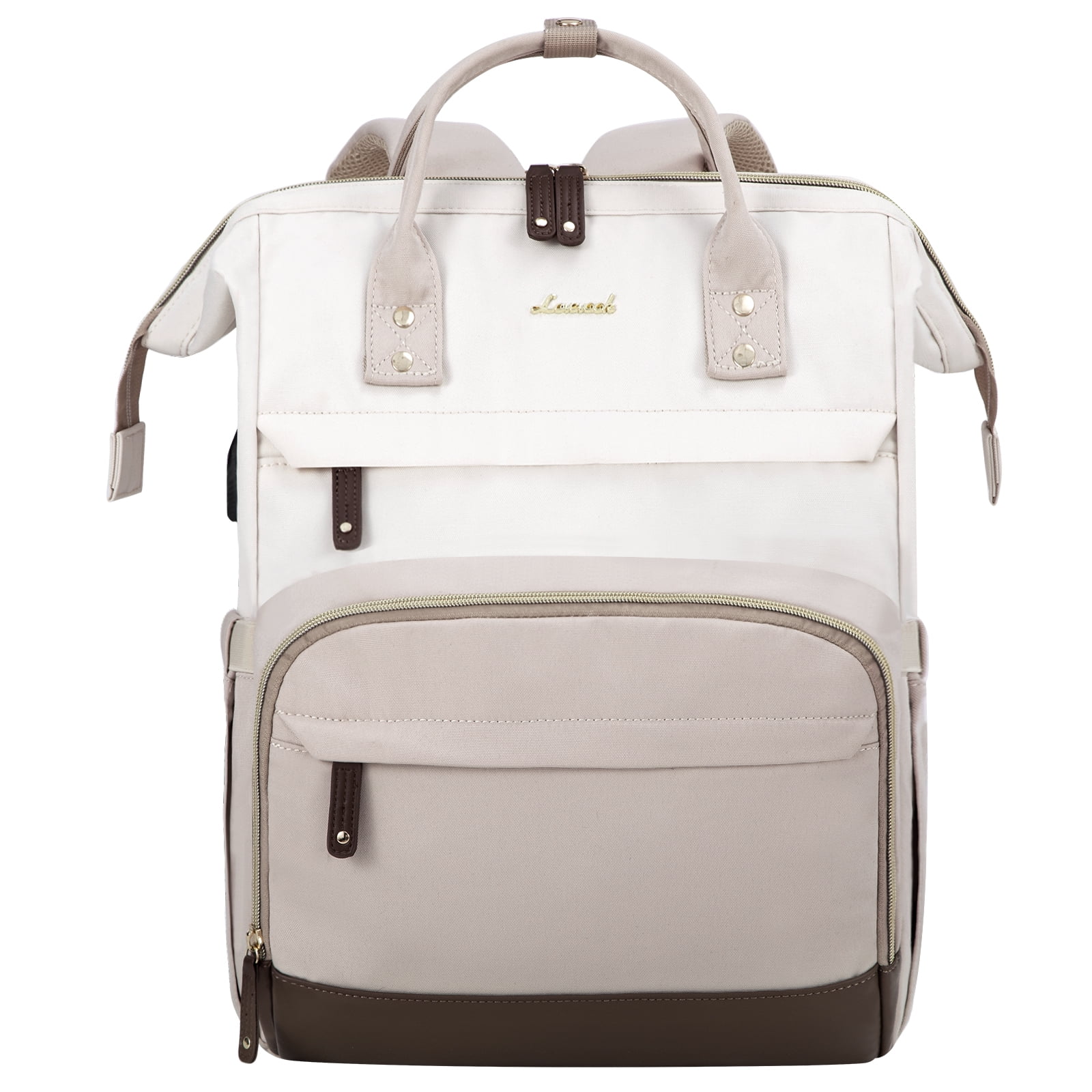 Lovevook Laptop Backpack, 15.6" Women Work Backpack Purses with USB ...