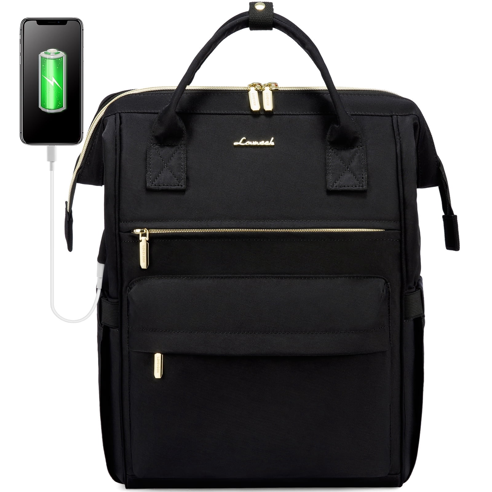 Lovevook Laptop Backpack for Women, Vintage Teacher College Nurse Work ...