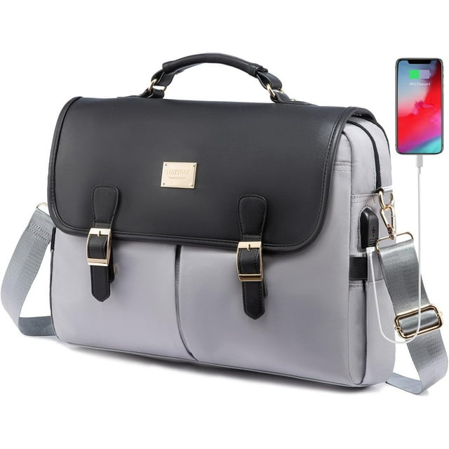Lovevook Laptop Bag for Women, Large Computer Bags Cute Messenger Bag ...