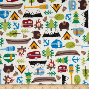 Cotton Camping Campers Lodge Campfires Northwoods Loving Camp Life ...