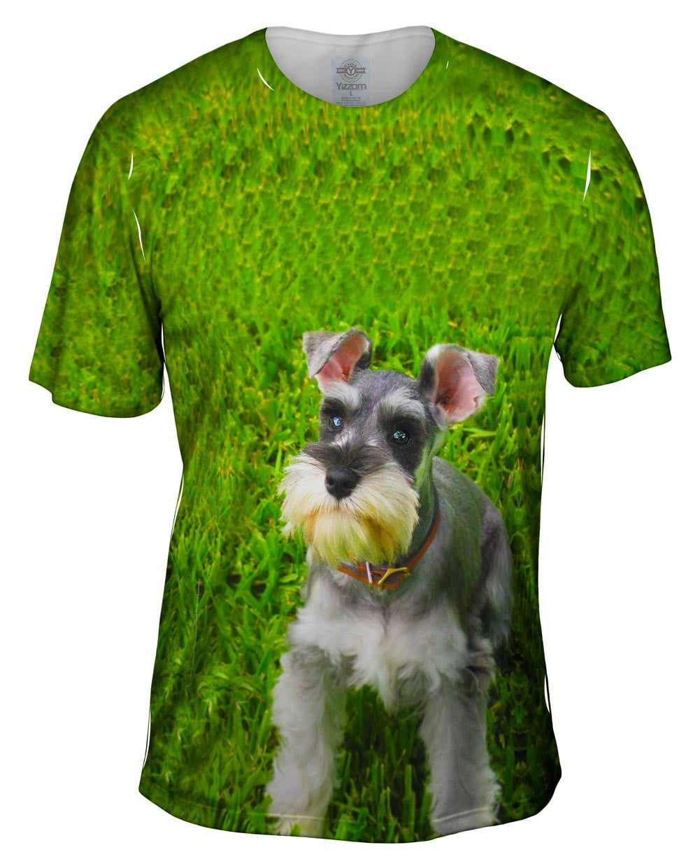 Loving Life Grey Schnauzer Mens T-Shirt All Over Print - Walmart.com