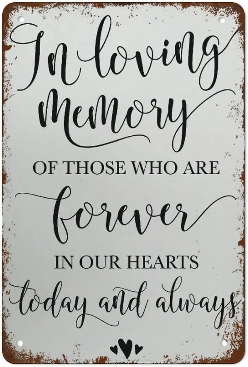 in Loving Memory Print Wedding Sign, Memorial Remembrance Ceremony Sign ...