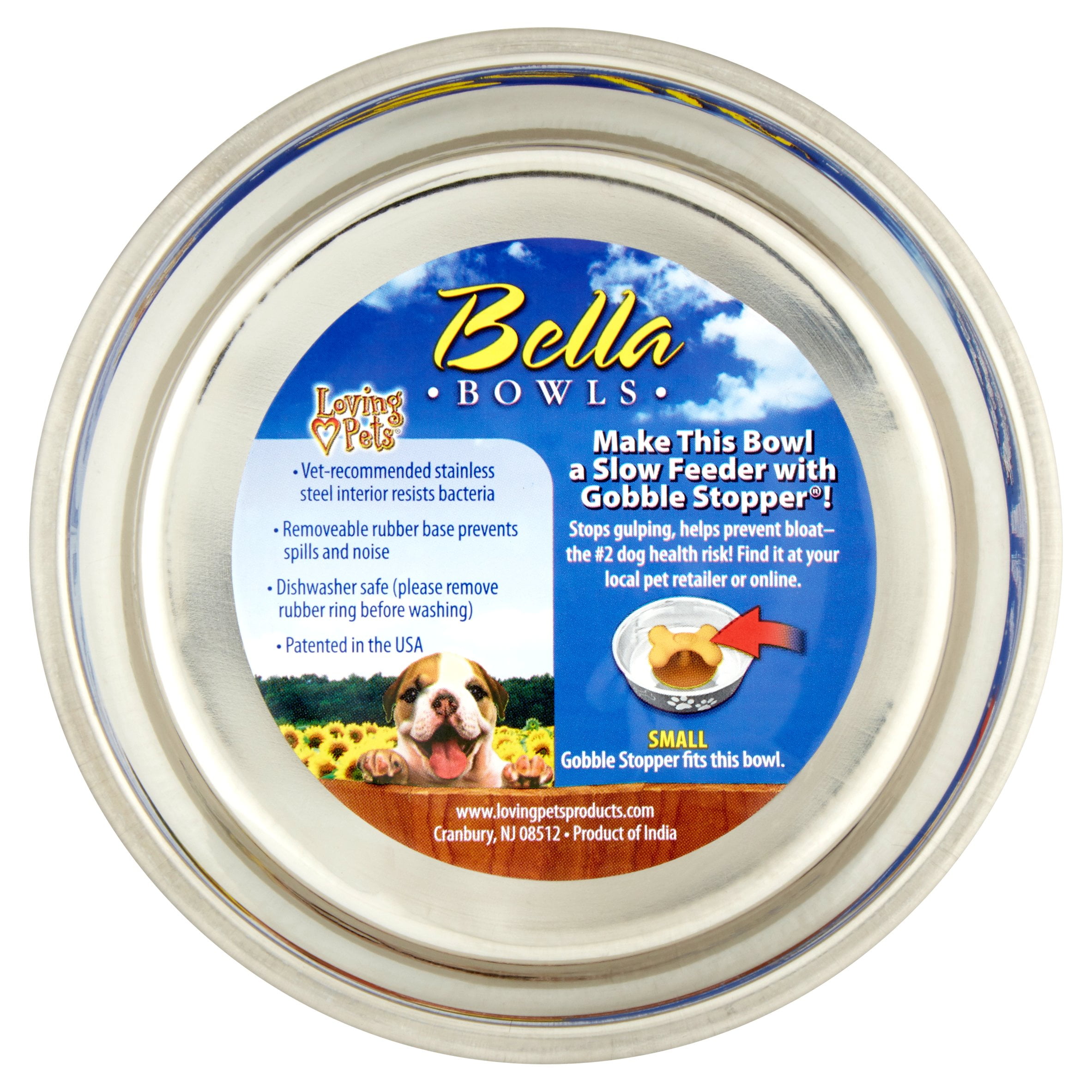 Loving Pets Bella Espresso Small Bowls - Walmart.com