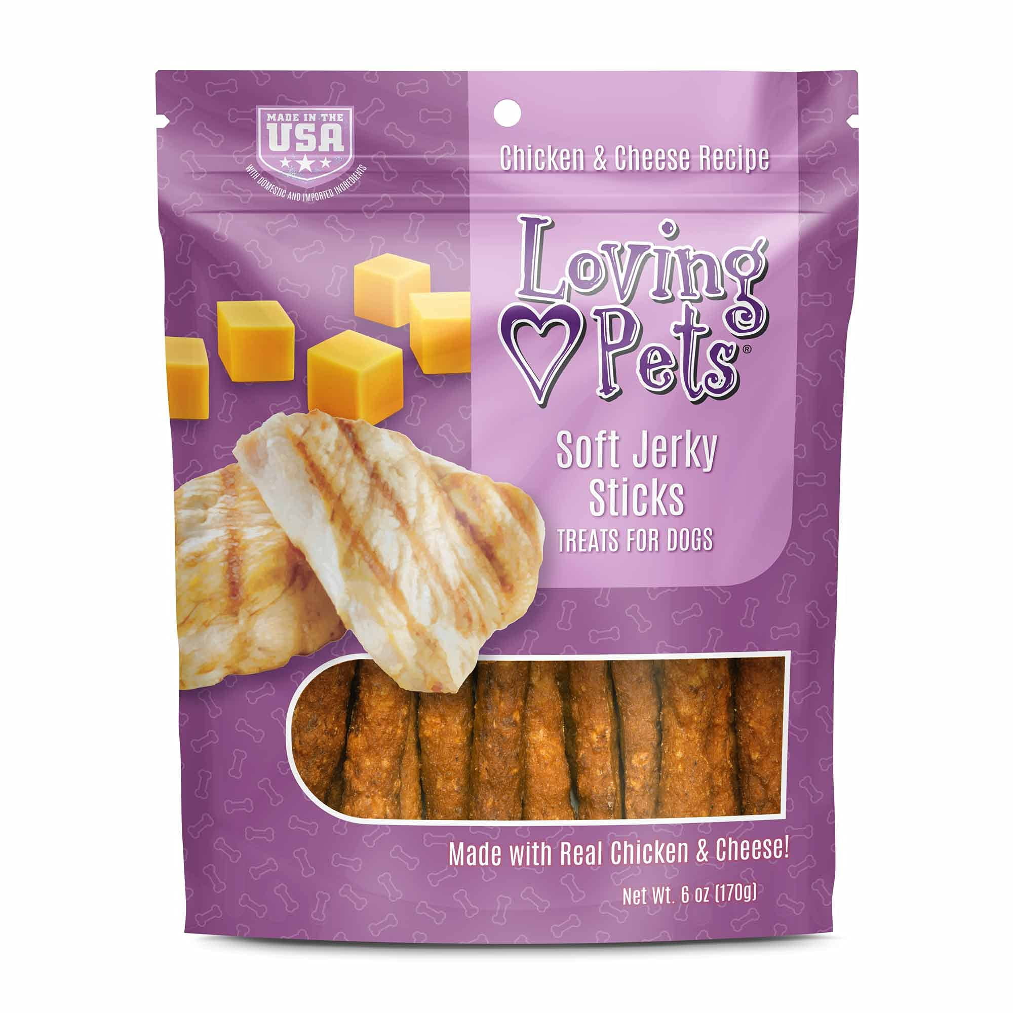 Loving Pets - Soft IRF13 Chew Jerky (Stick-Shaped, Chicken & Cheese ...