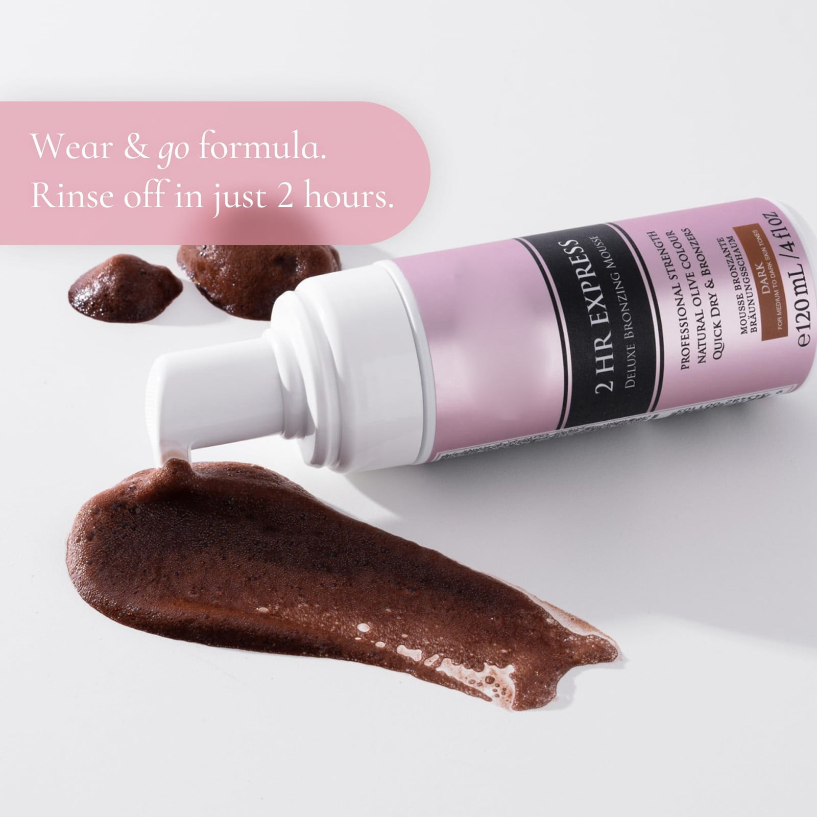 Loving Tan 2 Hour Express, Self Tanning Mousse Dark - 4.0oz - Walmart.com