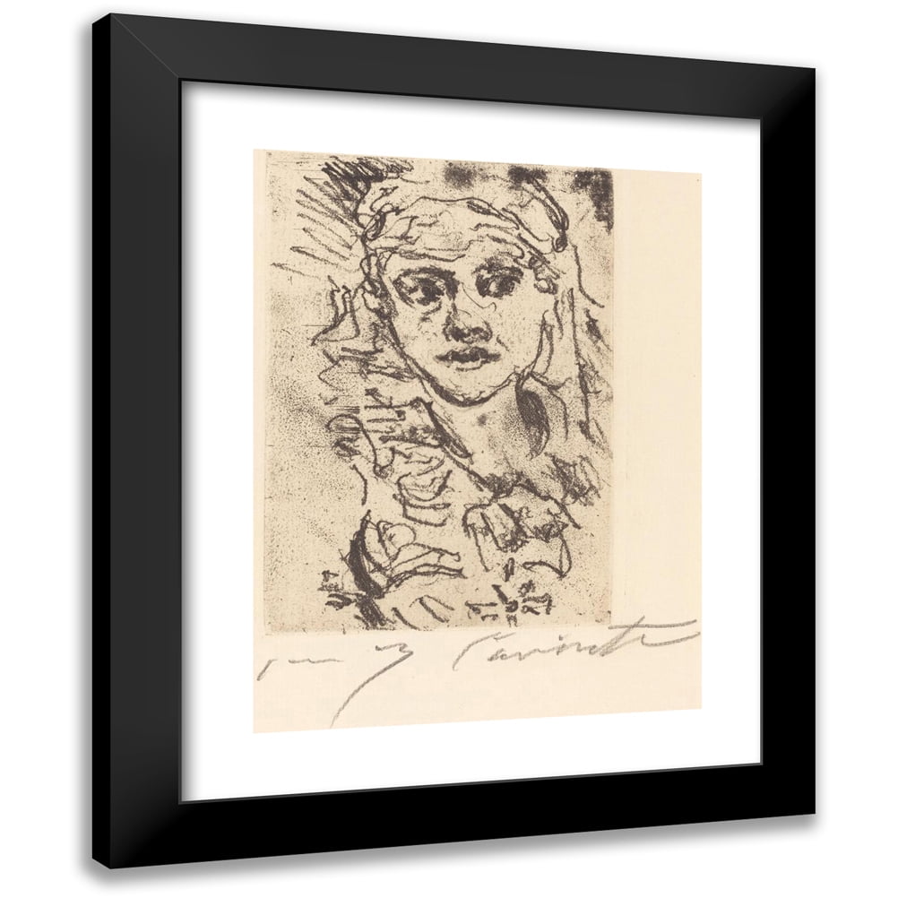 Lovis Corinth 12x14 Black Modern Framed Museum Art Print Titled - Henny ...