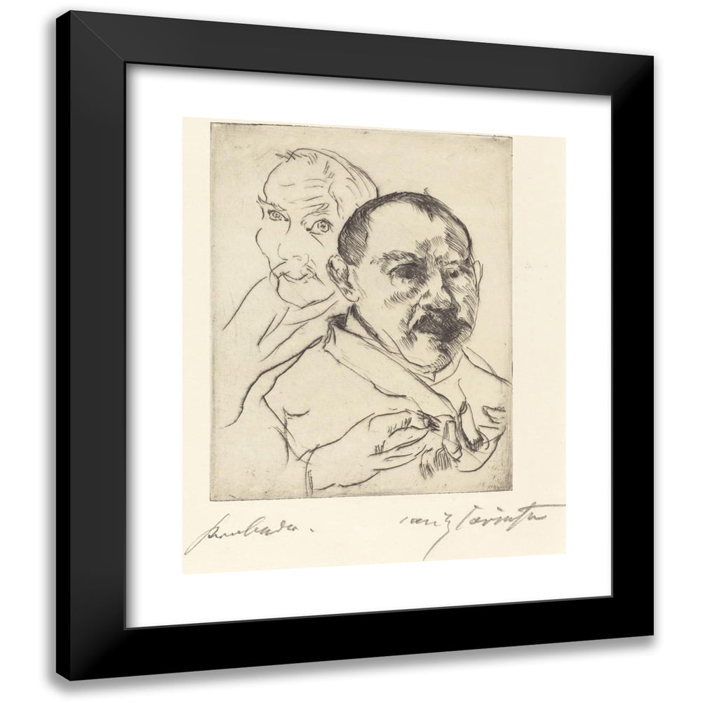Lovis Corinth 15x17 Black Modern Framed Museum Art Print Titled ...
